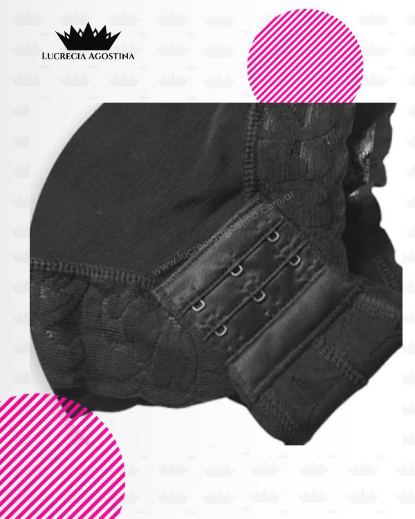 FAJA STRAPLESS 3NIVELES REFORZADA CACHETERA ~ Lucrecia Agostina