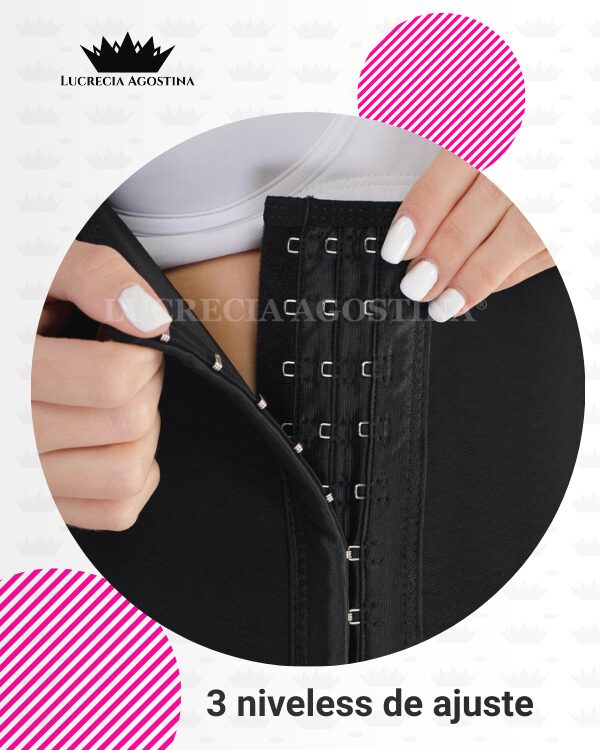 FAJA STRAPLESS 3NIVELES REFORZADA CACHETERA ~ Lucrecia Agostina